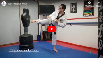 The Front Side Kick - Power with Purpose | Power with Purpose